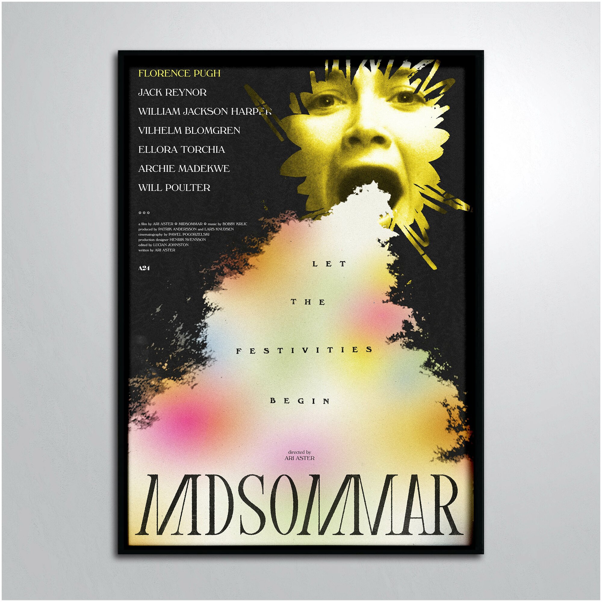 Постер в раме/Солнцестояние Крик Midsommar
