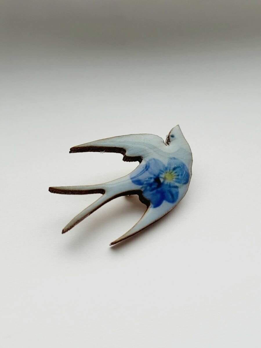 Брошь, эпоксидная смола