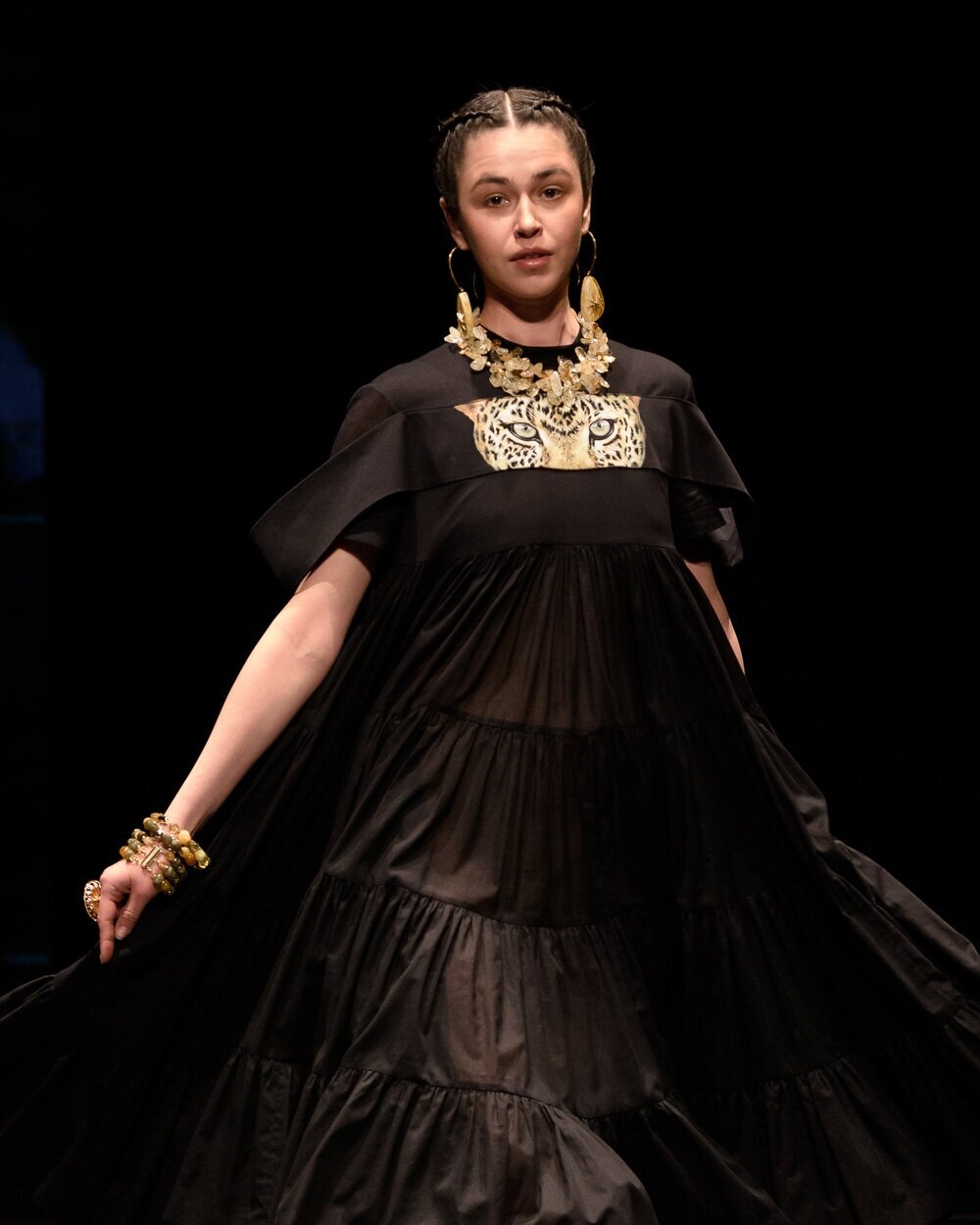 Бусы, цитрин