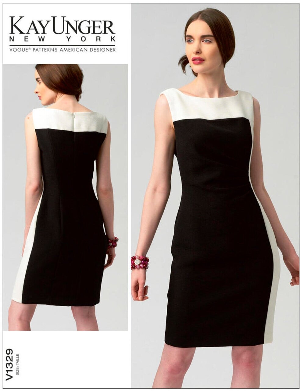 Выкройка VOGUE №1329 Платье