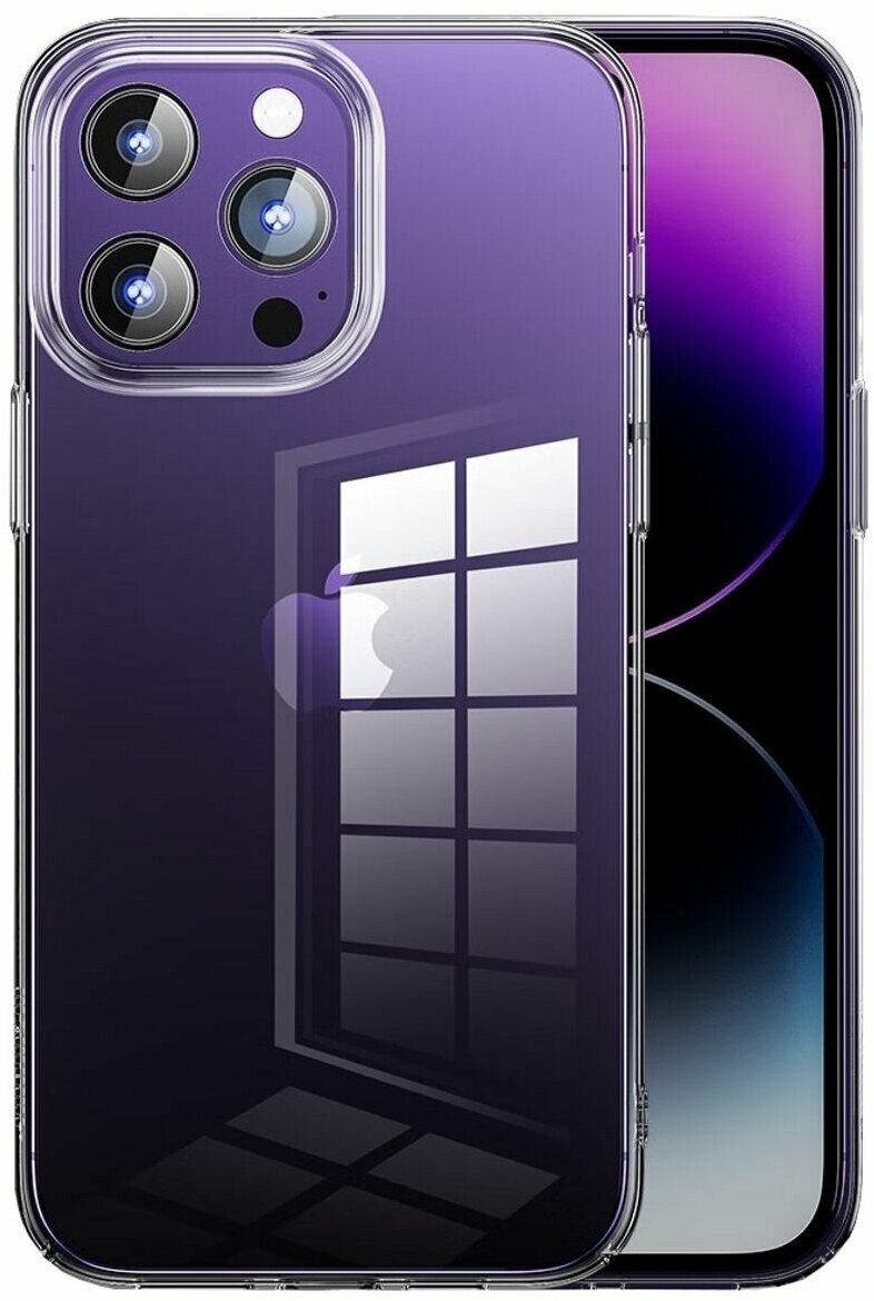Чехол Memumi Crystal iPhone 14 Pro (6.1") прозрачный