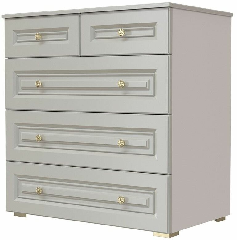 Олимп - Комод - 5 ящиков - фисташковый