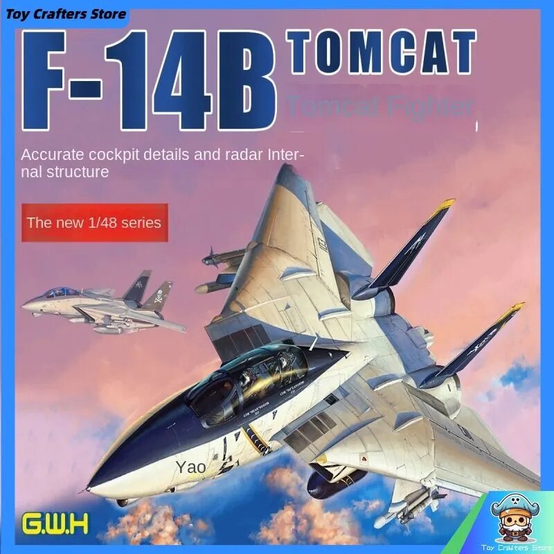 Great WaLL Hobby L4828 1/48 ассортимент f-14b tomcat истребитель modek самолеты