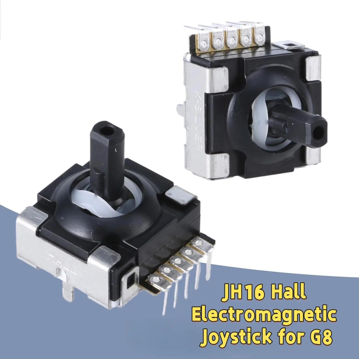 2 шт. K-Sliver JS16 TMR JH16 Джойстик с эффектом Холла Электромагнитный джойстик для FLYDIGI Vader 3 Pro для Gamesir G8 3D Аналоговый джойстик