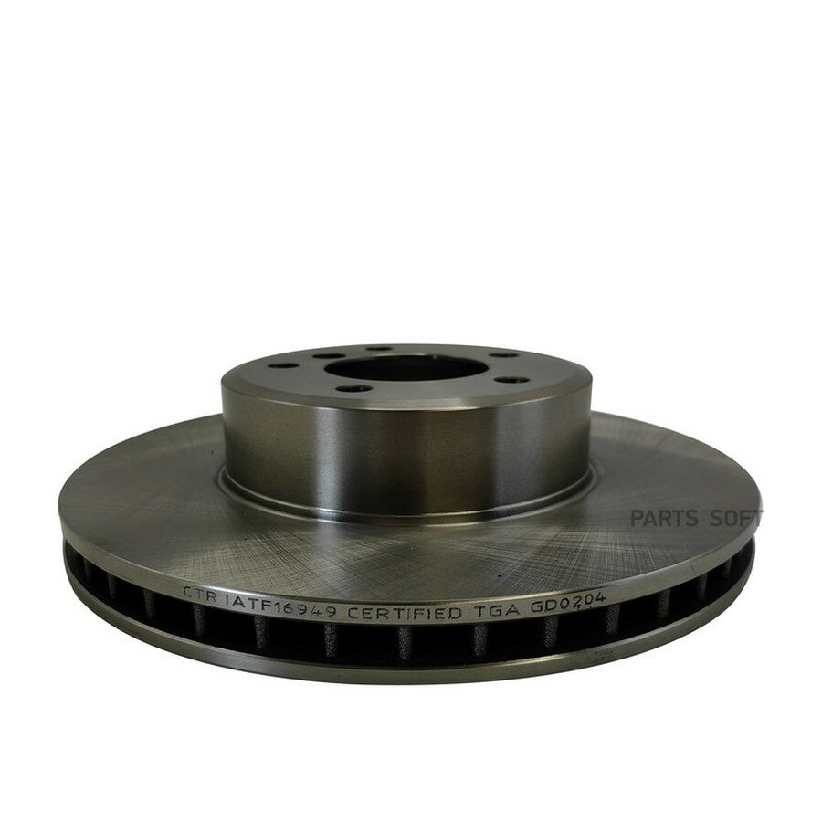 CTR GD0204 Диск тормозной передний BMW 5-Series 2001-2010/ 6-Series 2001-2010 ()