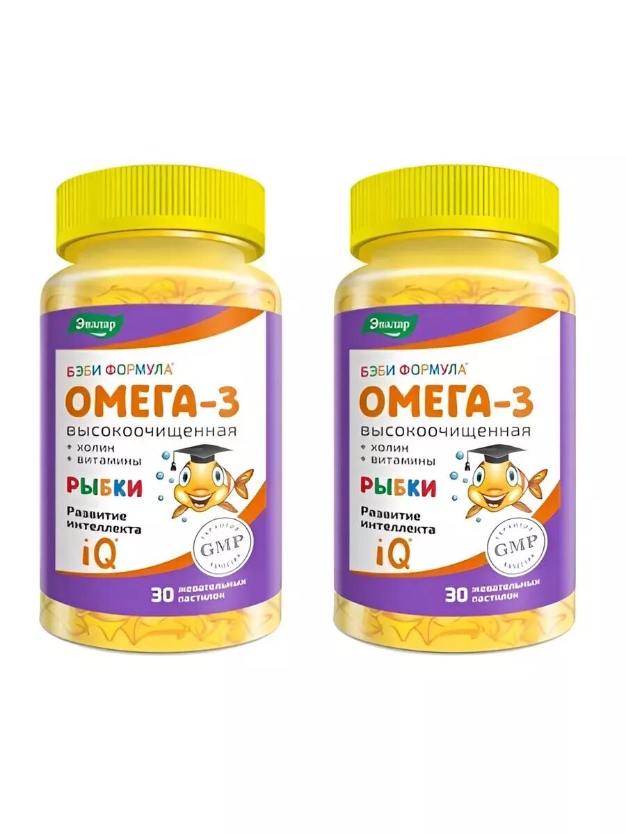 Бэби Формула омега-3 2 шт