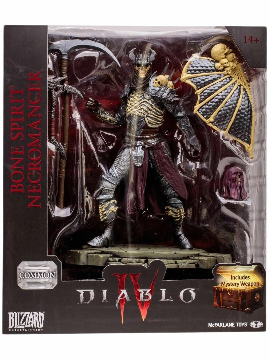 Фигурка McFarlane Toys. Blizzard. Diablo IV: Bone Spirit Necromancer