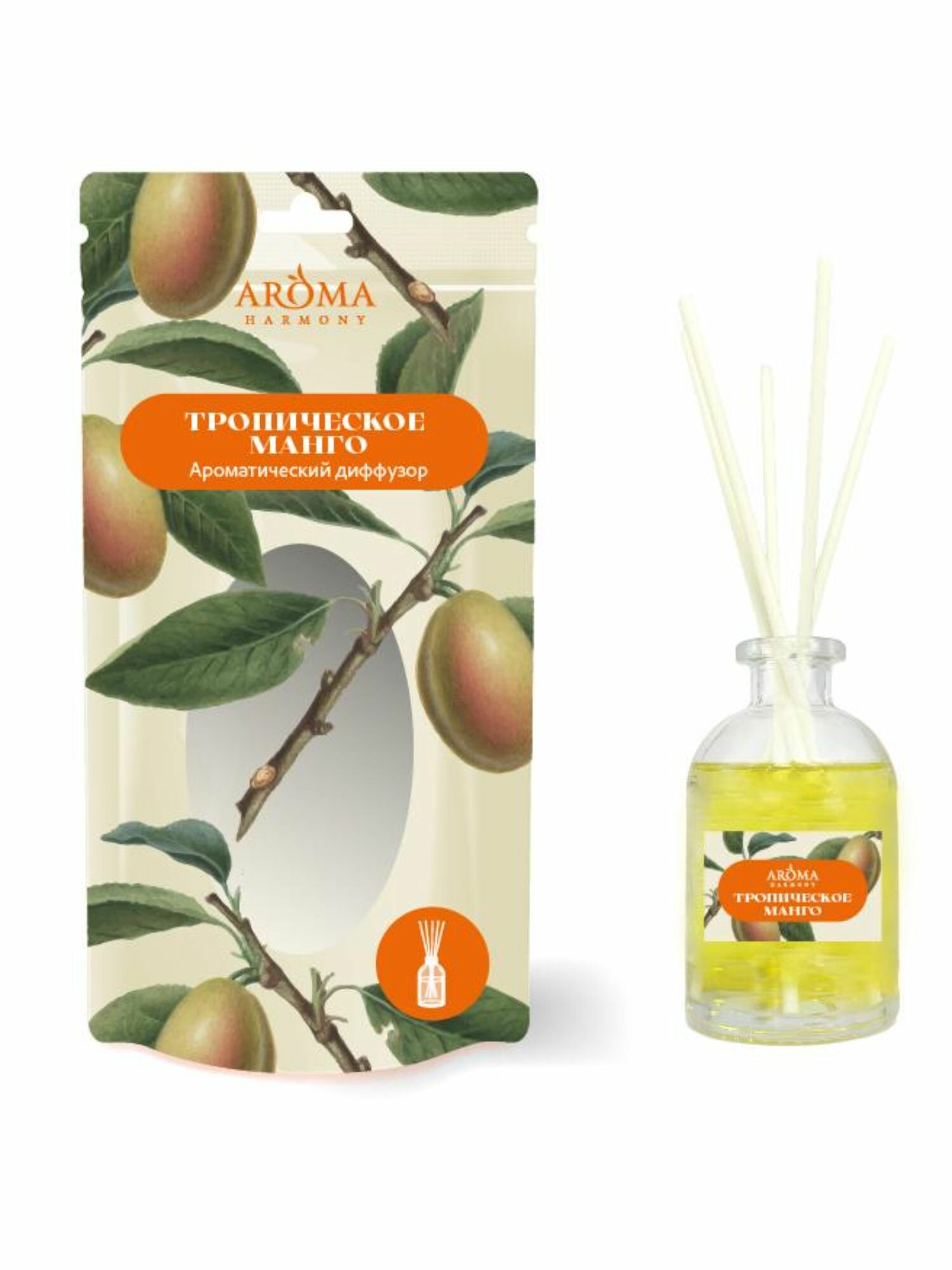 Ароматический диффузор "Тропическое манго" Aroma Harmony, 30мл