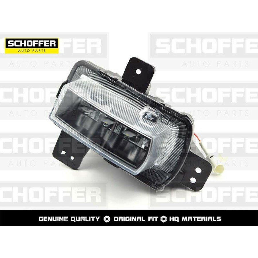Фара противотуманная левая Geely Coolray I 2019 - от официального дистрибьютора, SCHOFFER, артикул SHF11125