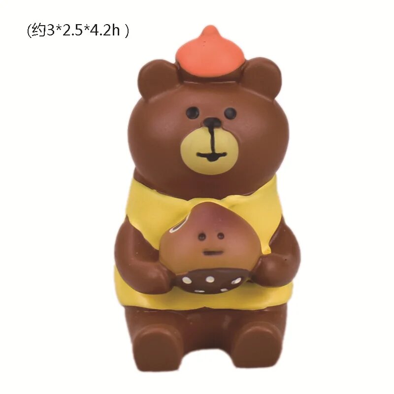 Миниатюрные фигурки из смолы Zakka Bakery Series