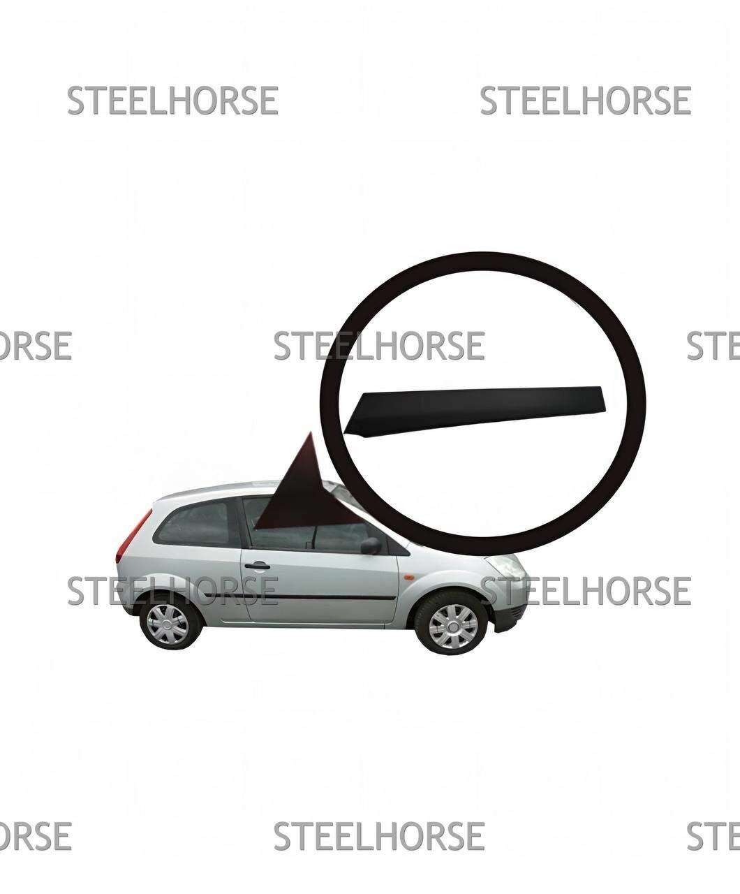 Накладка двери правой Ford Fiesta (3двери) 2001-2007