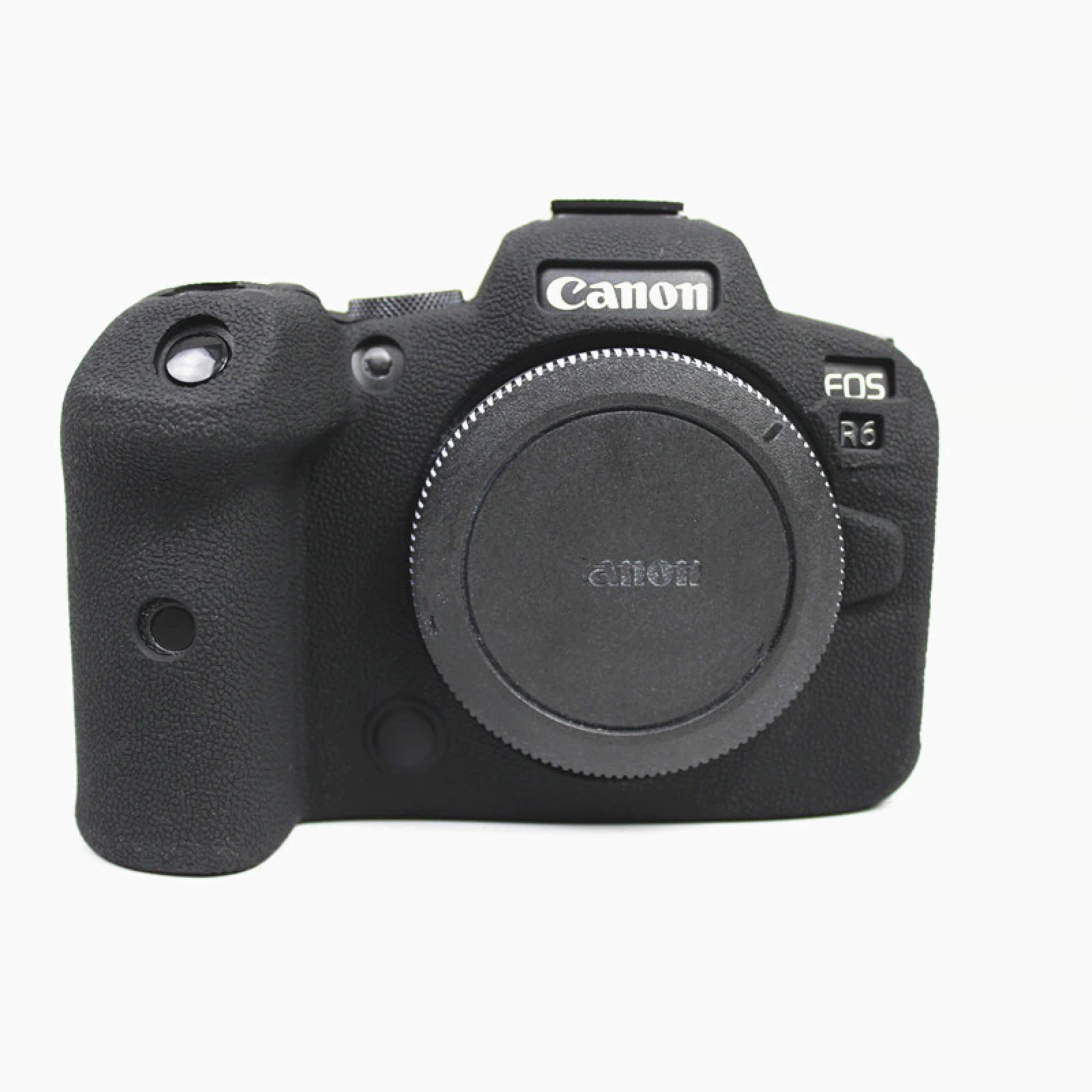 Силиконовый противоударный чехол MyPads Antiurto для Canon EOS R6/R6 Mark II/R6II черный