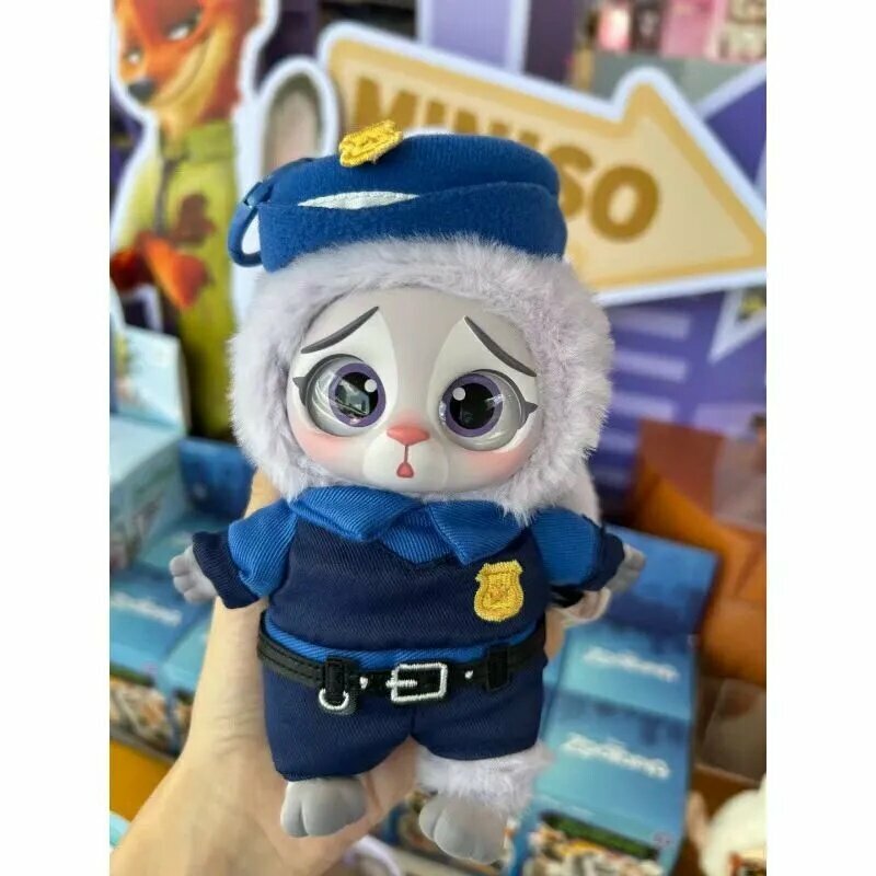 Зверополис Zootopia Лабубу Стич Labubu Stitch игрушка-сюрприз Офицер Джуди miniso Zootopia оригинал