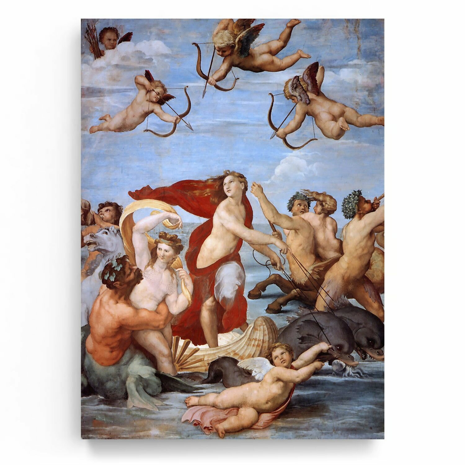 Рафаель / Триумф Галатеи, Репродукция картин, 40х60 см.