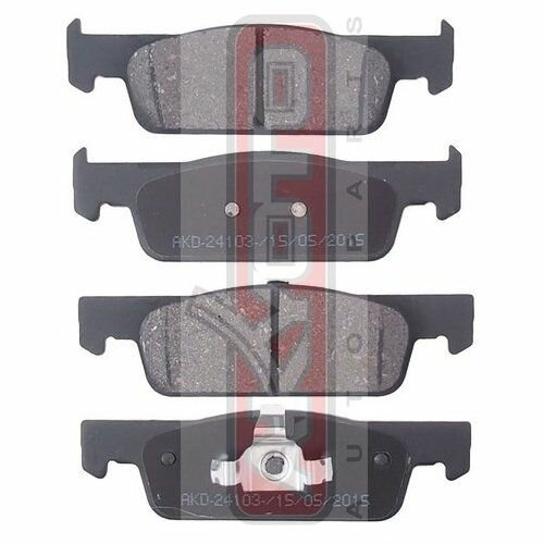 Колодки тормозные дисковые Akyoto AKD24103