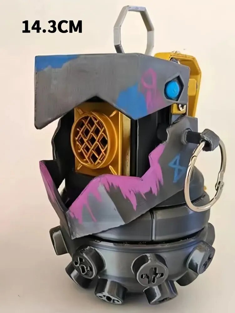 Фигурка гранаты Джинкс, Jinx arcane grenade, League of Legends, косплей LOL