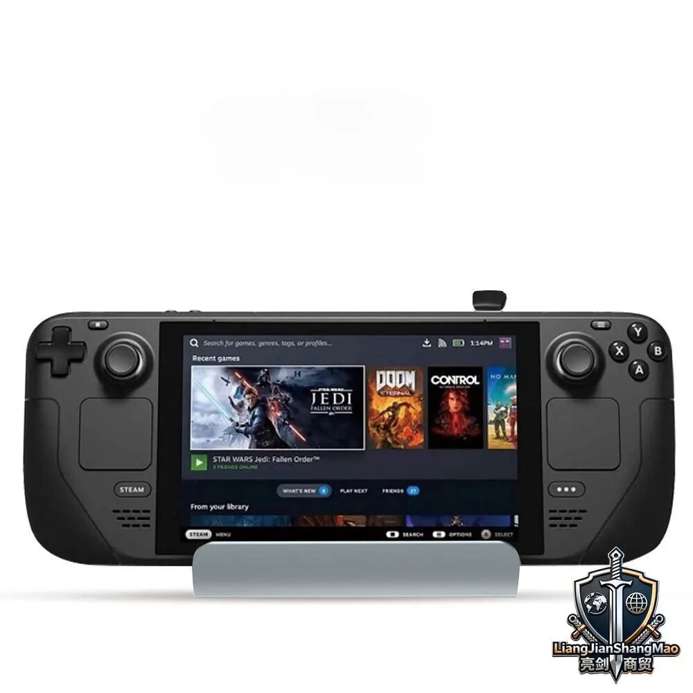 Док-станция Steam Deck 6 в 1 для консоли, USB-хаб для Nintendo Switch, HDMI 4K, 3 USB порта, зарядка 60 Вт, Ethernet — фото 1