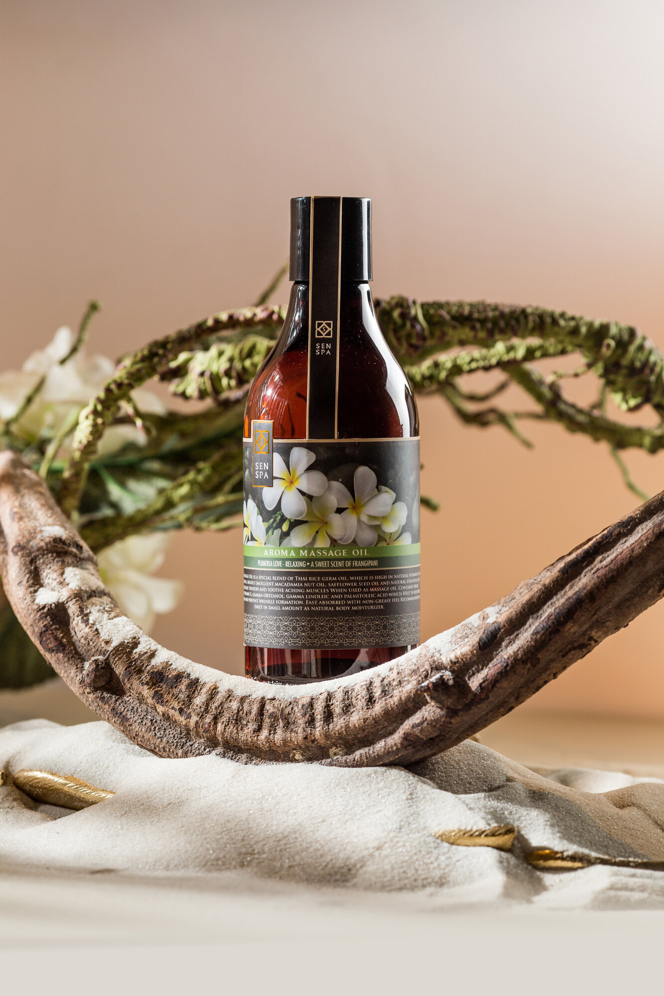 SENSPA Профессиональное ароматическое массажное масло «Плюмерия» 250 мл