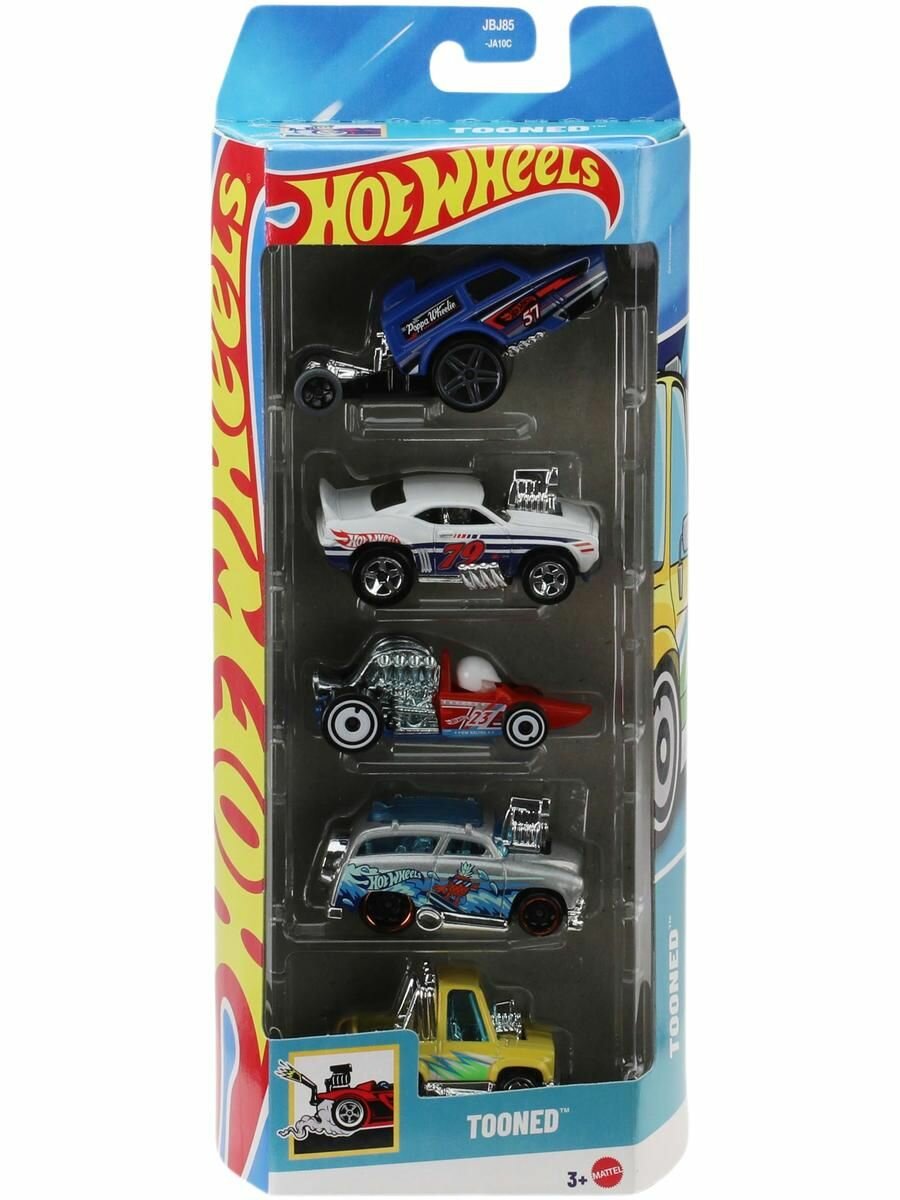Подарочный набор Hot Wheels / Хот Вилс Базовые машинки 5 шт, 1806 JBJ85