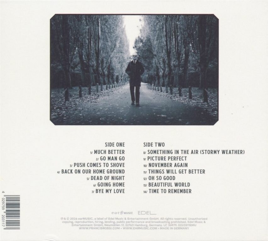 Фирменное издание Francis Rossi - The Accidental CD Limited Digi