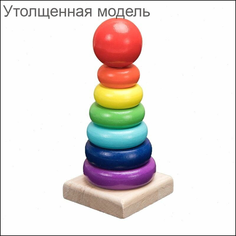 Детские развивающие деревянные музыкальные треугольники для детей.