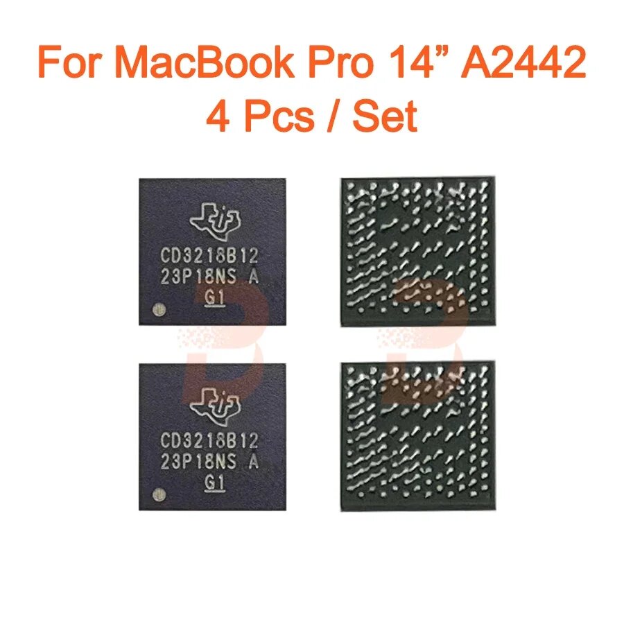 Чип CD3218B12 для MacBook Pro 14" A2442 (4 шт.)