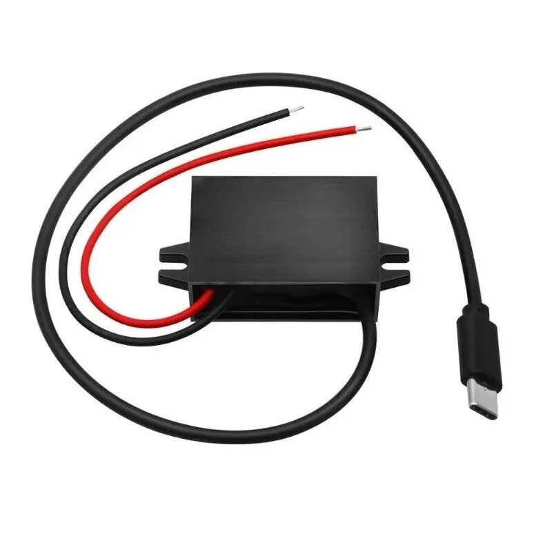 USB-конвертер WAOHEI 12-80В в 5В, Type C