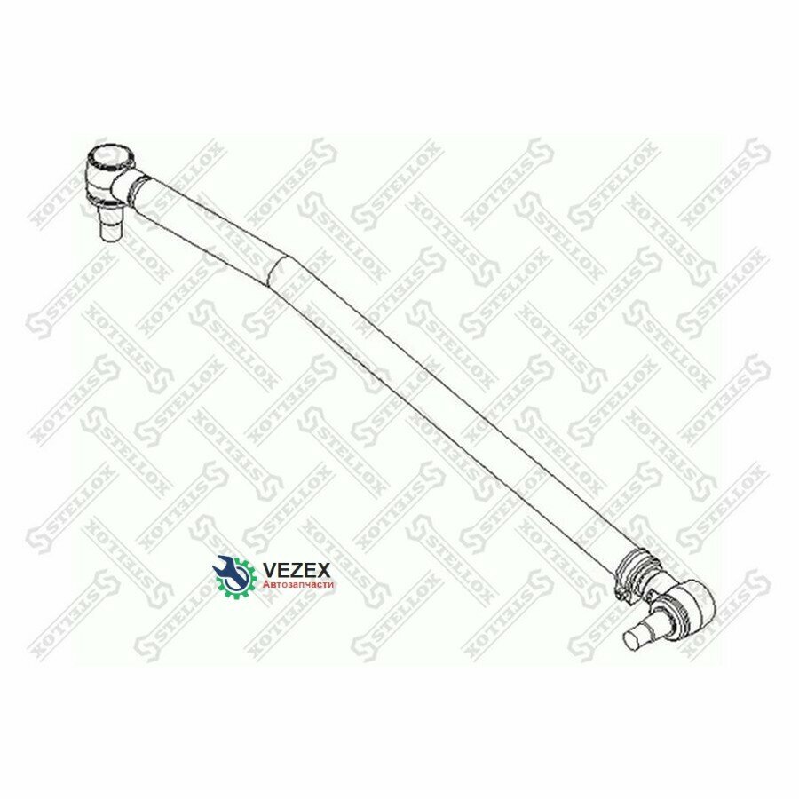 STELLOX 8435089SX тяга рулевая ! прод L=846 d=42 изг-1 конус=26 \MB Atego 712-823