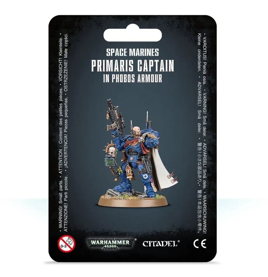 Warhammer 40K Капитан Космического Десанта Фобос