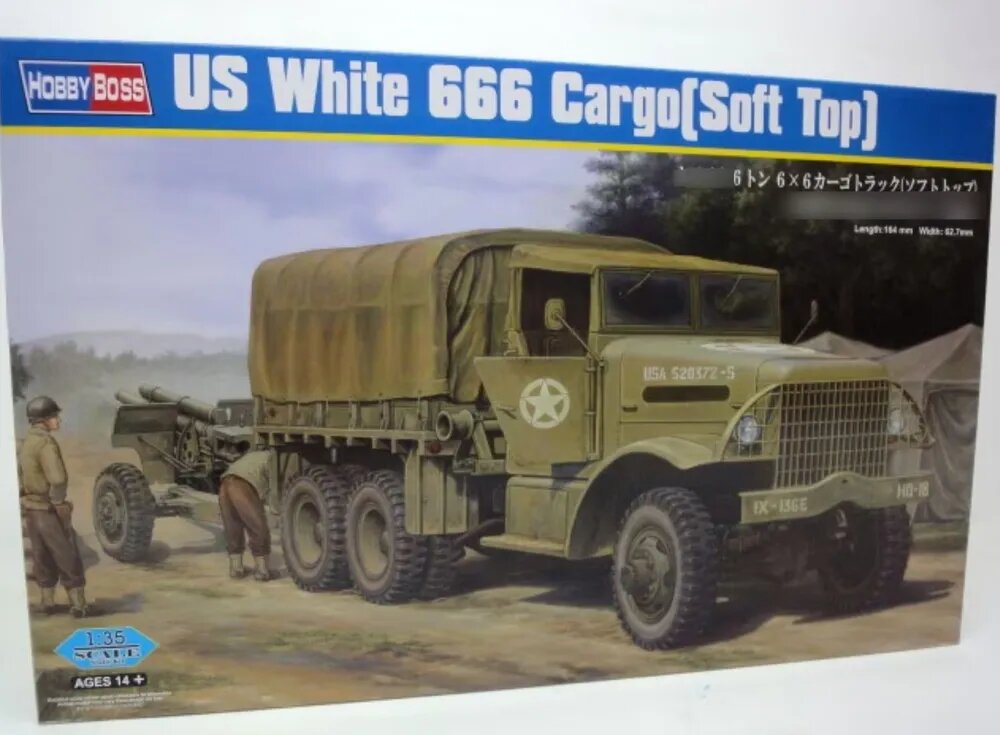 HOBBYBOSS 83802 1/35 Американский White Грузовик сборная модель