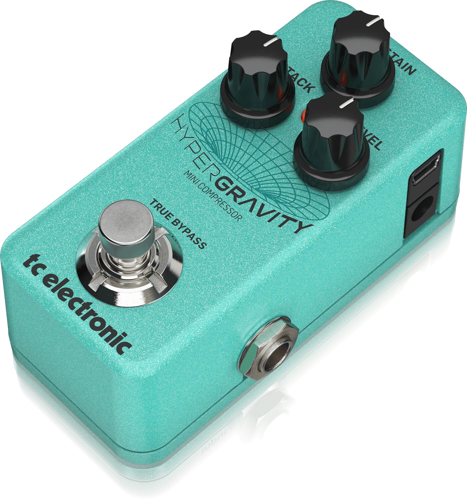 Педаль эффектов для электрогитары TC Electronic Hypergravity Mini Compressor — фото 1