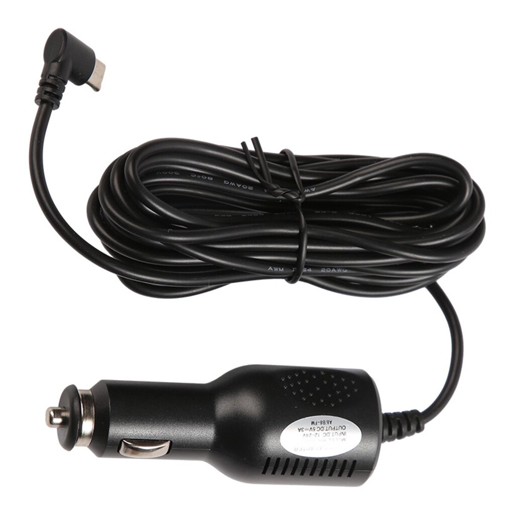 Кабель для Автомобильных Зарядных Устройств 3A Быстрой Зарядки Type C Материал ABS Шнур Питания 5V для Зарядки автомобиля