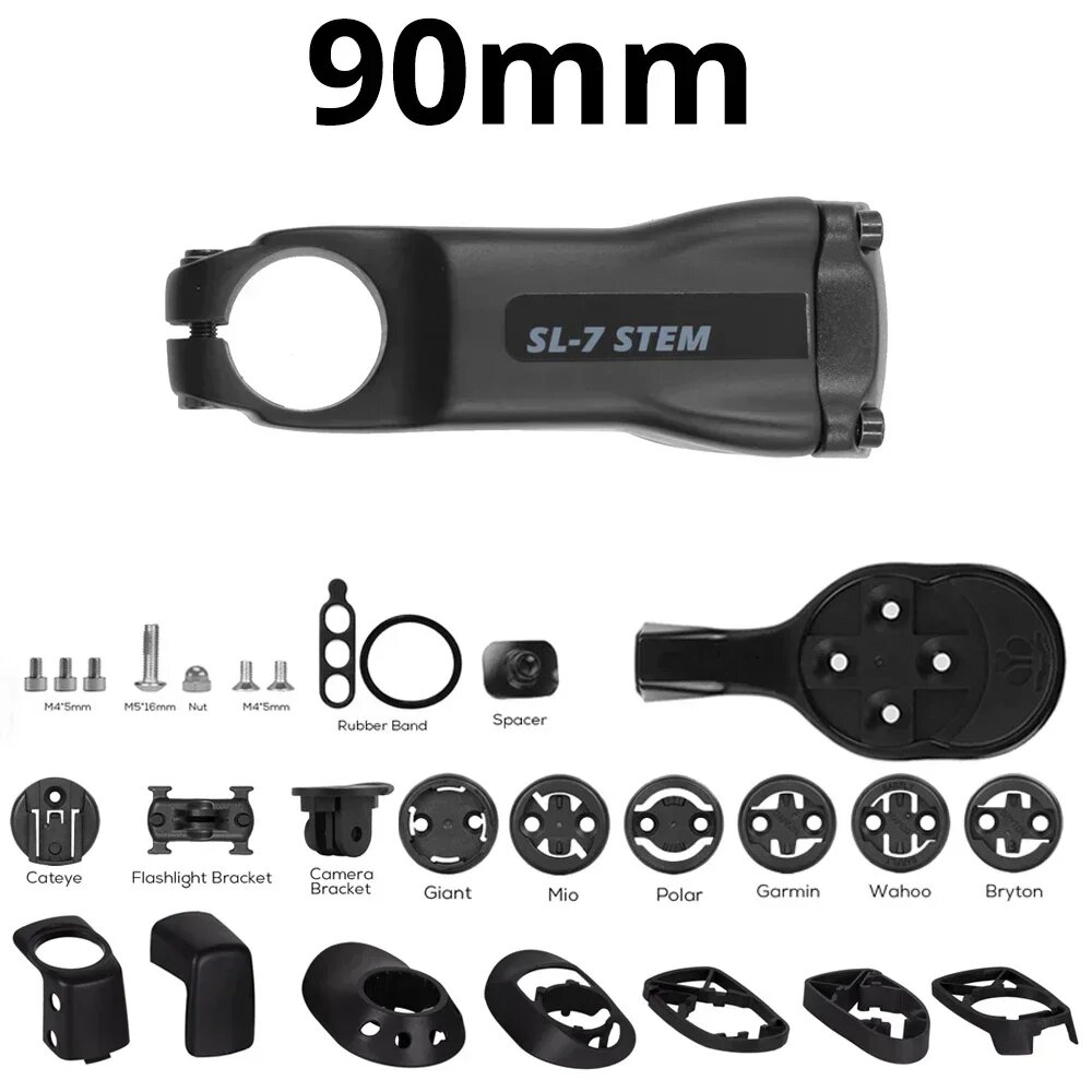 ULLICYC SL-7 Вынос руля для шоссейного велосипеда, 90mm, с креплением