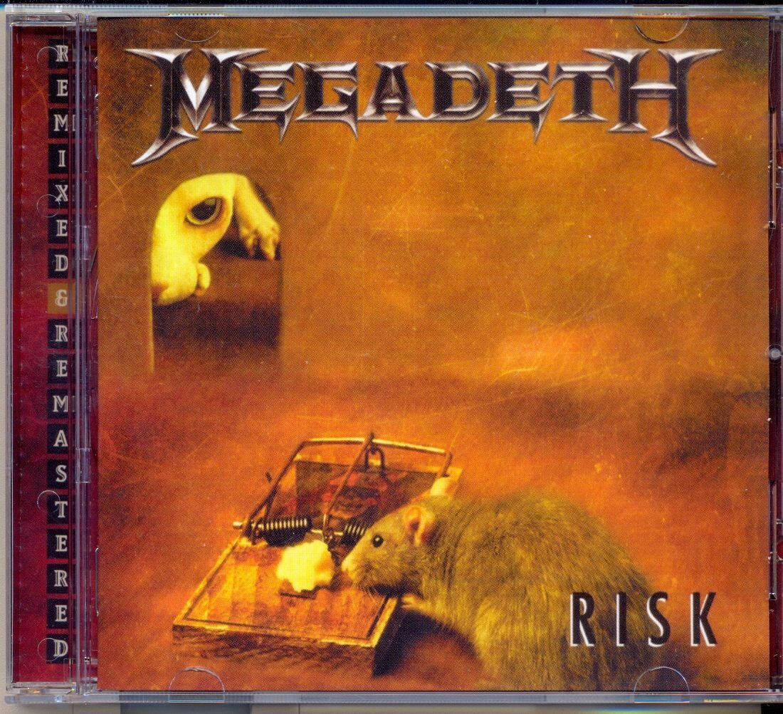 MEGADETH - Risk (2006 Remaster) 1999 г. Компакт диск