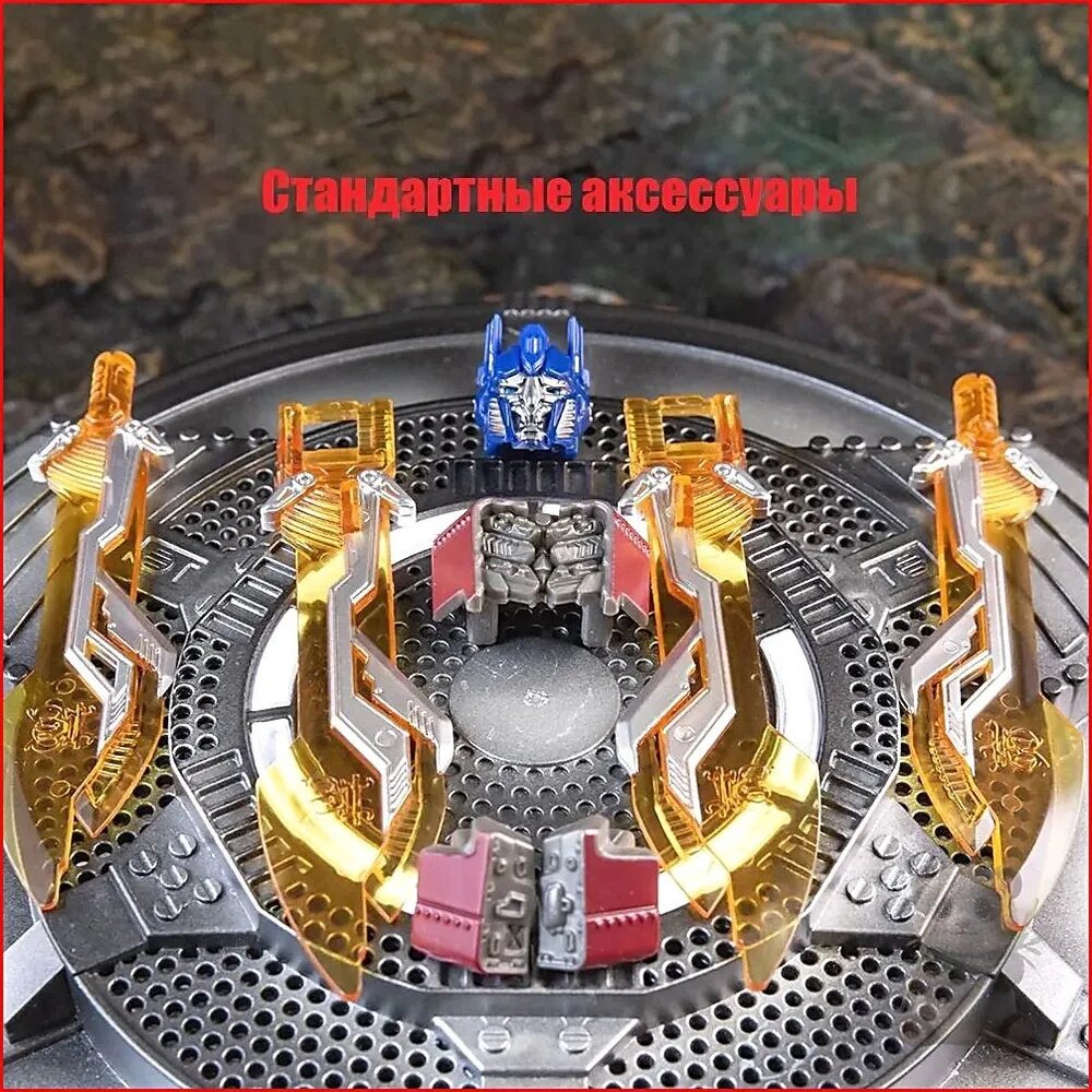 Трансформер робот(Transformers), Optimus Prime, Оптимус прайм(Окрашенная версия) , командир, подарок для мальчика/TW1022