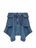 Юбка Loewe Belted cargo mini skirt, размер 36, blue