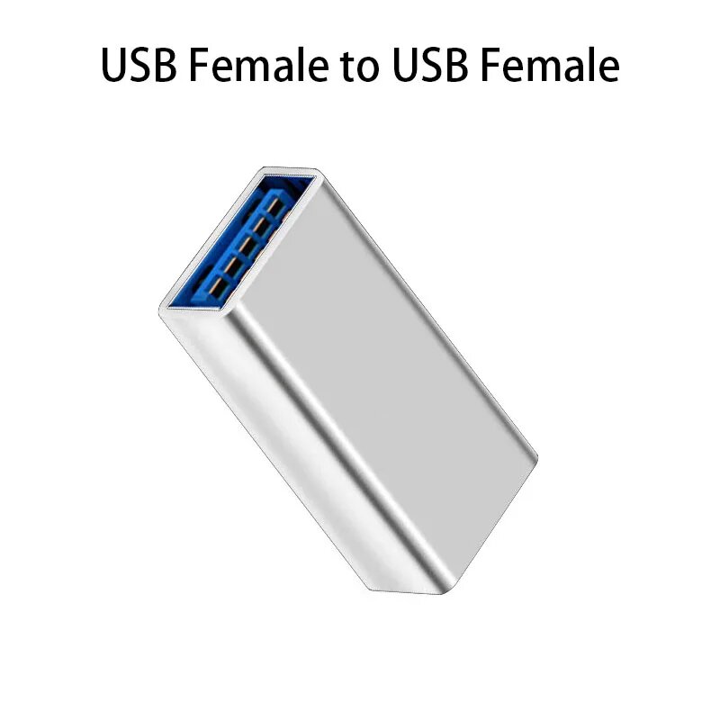 USB переходник женский-женский, 4шт.