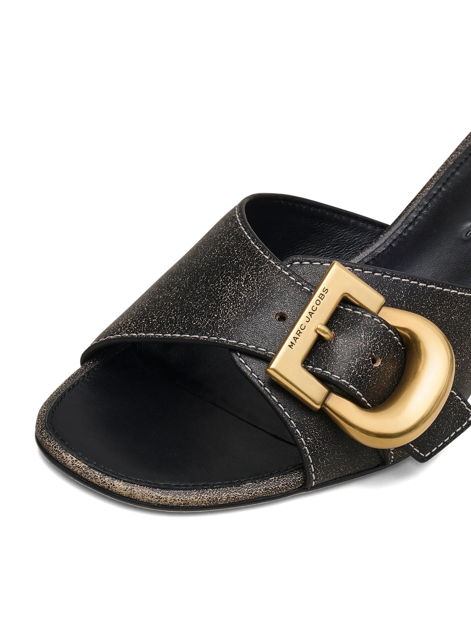 Босоножки MARC JACOBS The Doll Buckle, размер 37, black/black — фото 1