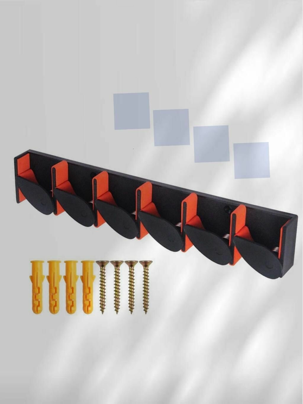 Настенный держатель для удочек, Оранжевый