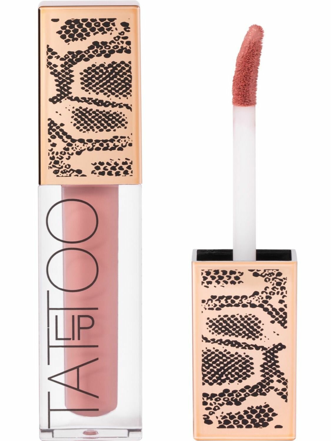 Stellary LIP TATTOO Жидкая помада для губ 02 Нежно-розовая матовая стойкая Natural nude, 4.5 мл