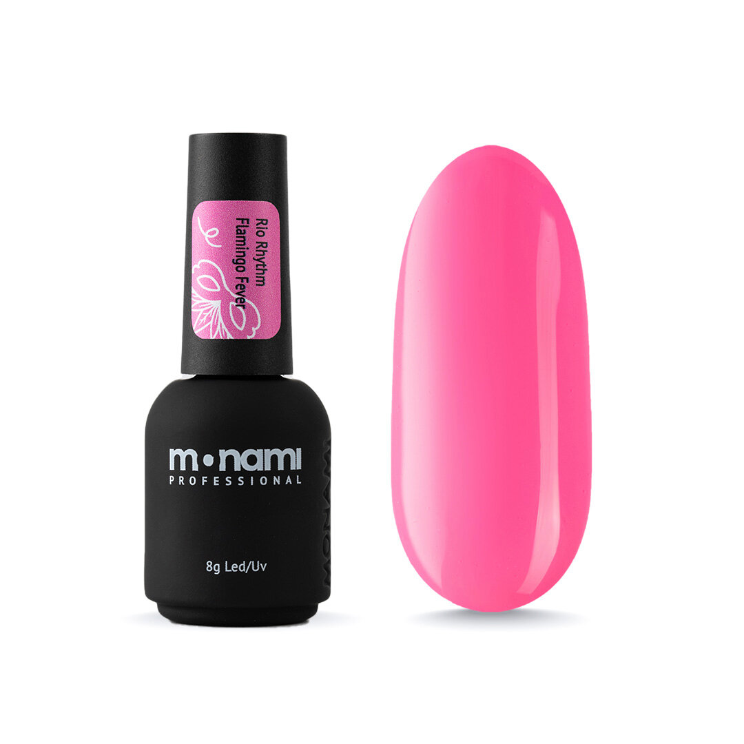 Гель-лак Monami Professional Rio Rhythm - Flamingo Fever, 8 г