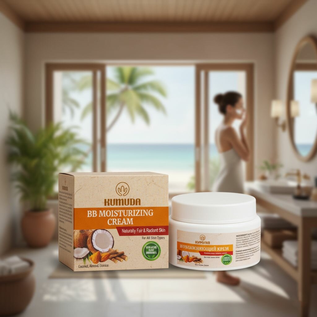 Kumuda Натуральный индийский ВВ увлажняющий крем