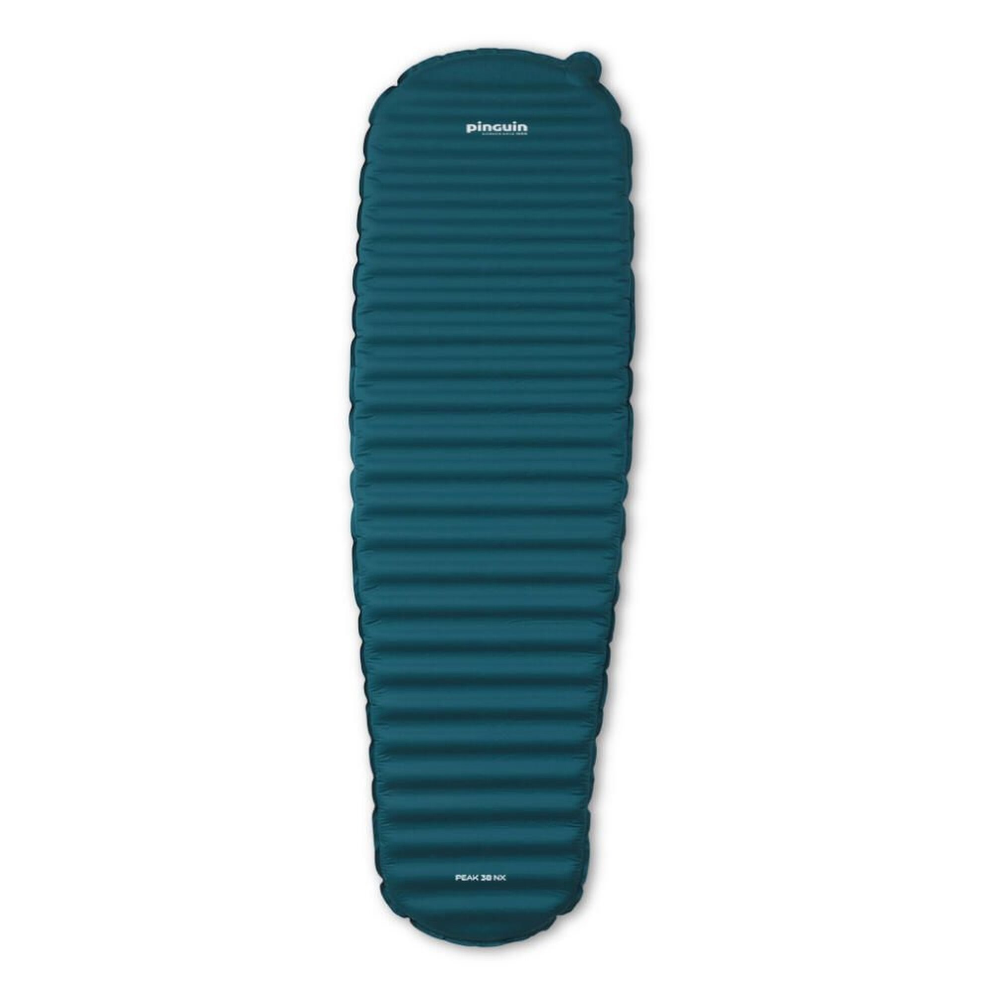 Самонадувающийся коврик Pinguin PEAK 38 NX, Decathlon, Цвет: Темно-зеленый синий