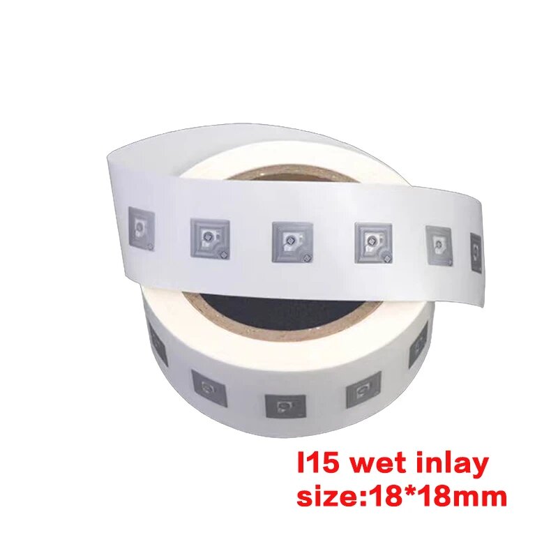 RFID теги I15 wet inlay 18x18 мм