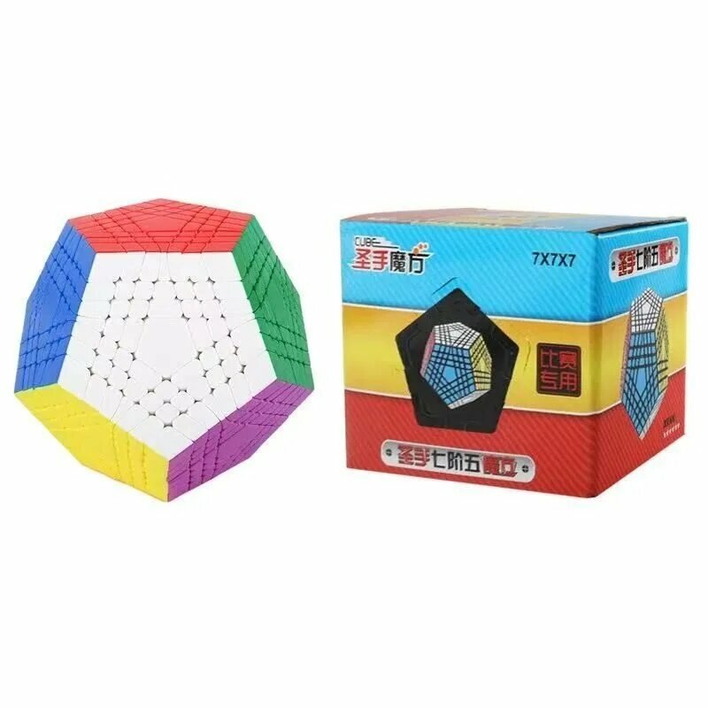 Головоломка гигаминкс ShengShou Gigaminx 7*7 v2 color
