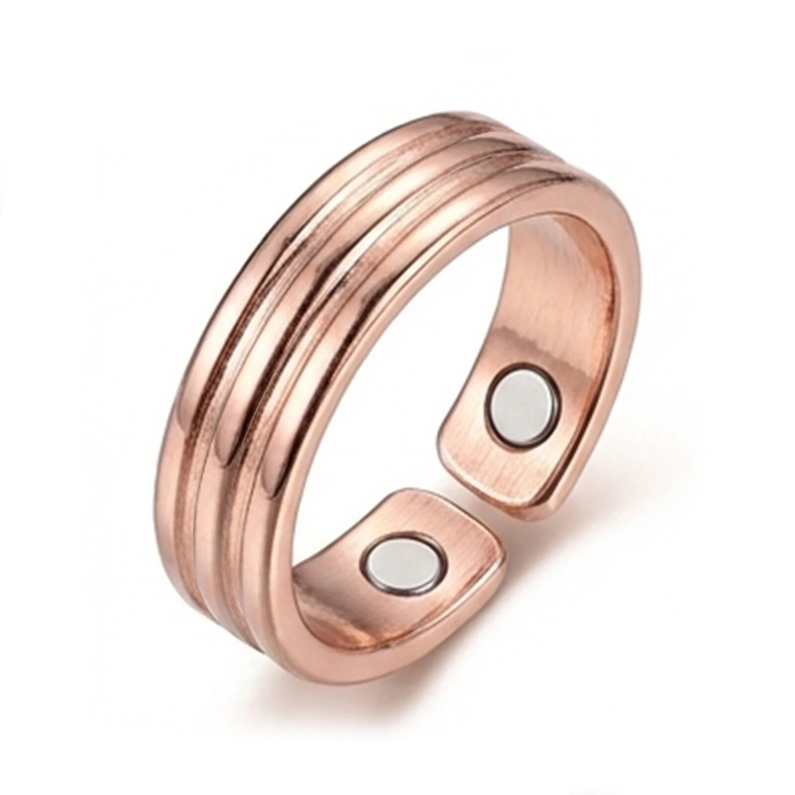 Магнитное кольцо от храпа Titanium Красный