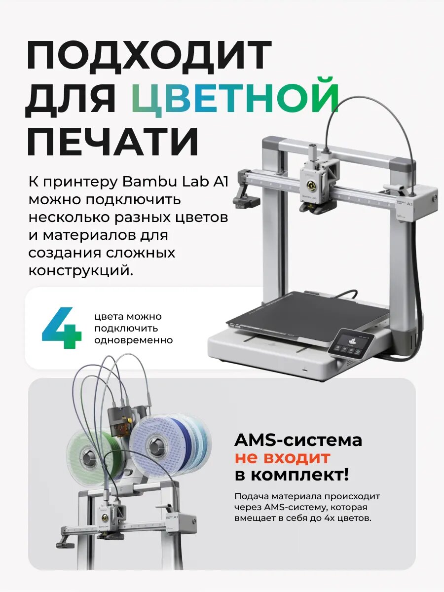 Bambu Lab A1 3D Printer — фото 1