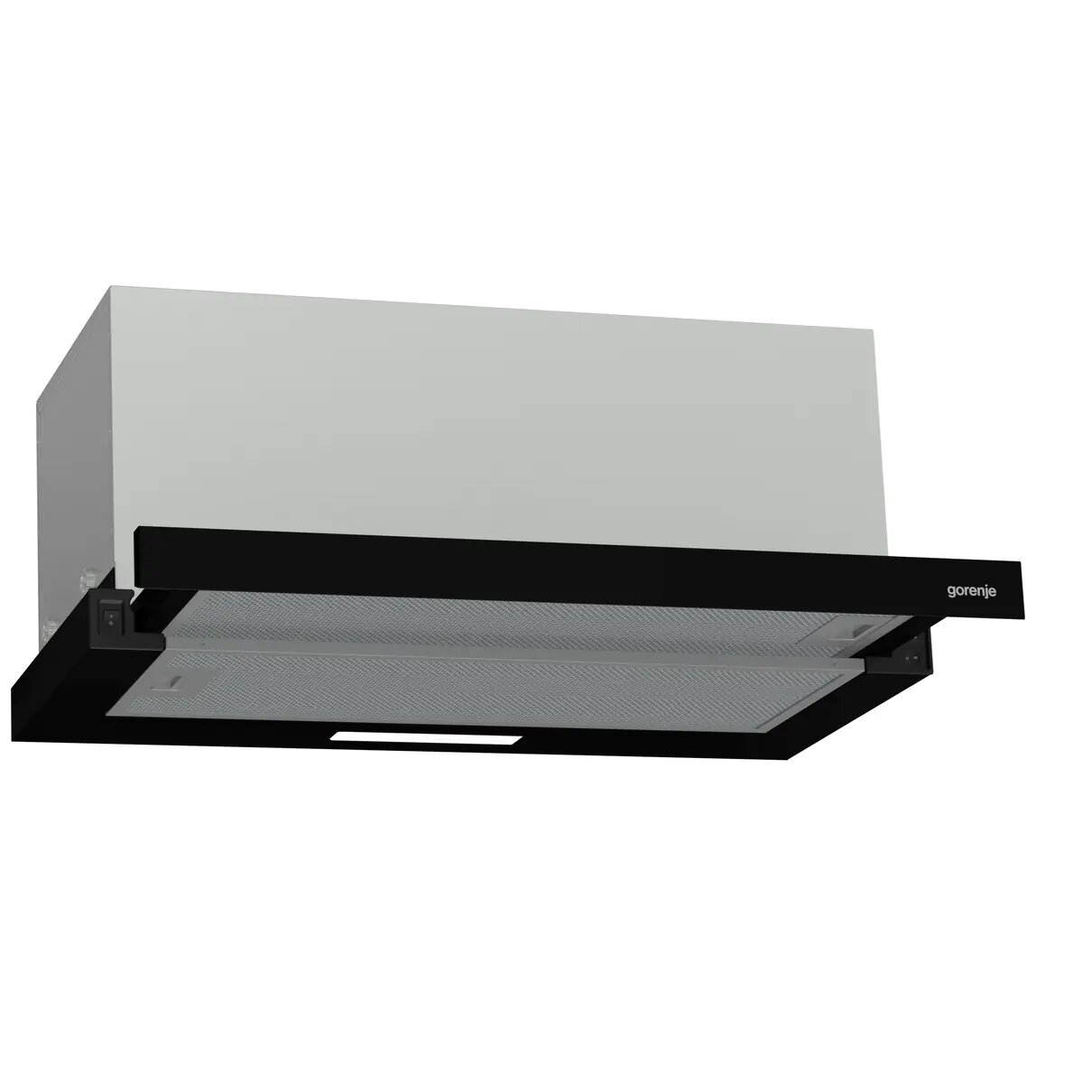 Встраиваемая кухонная вытяжка Gorenje TH60E7XB, черная