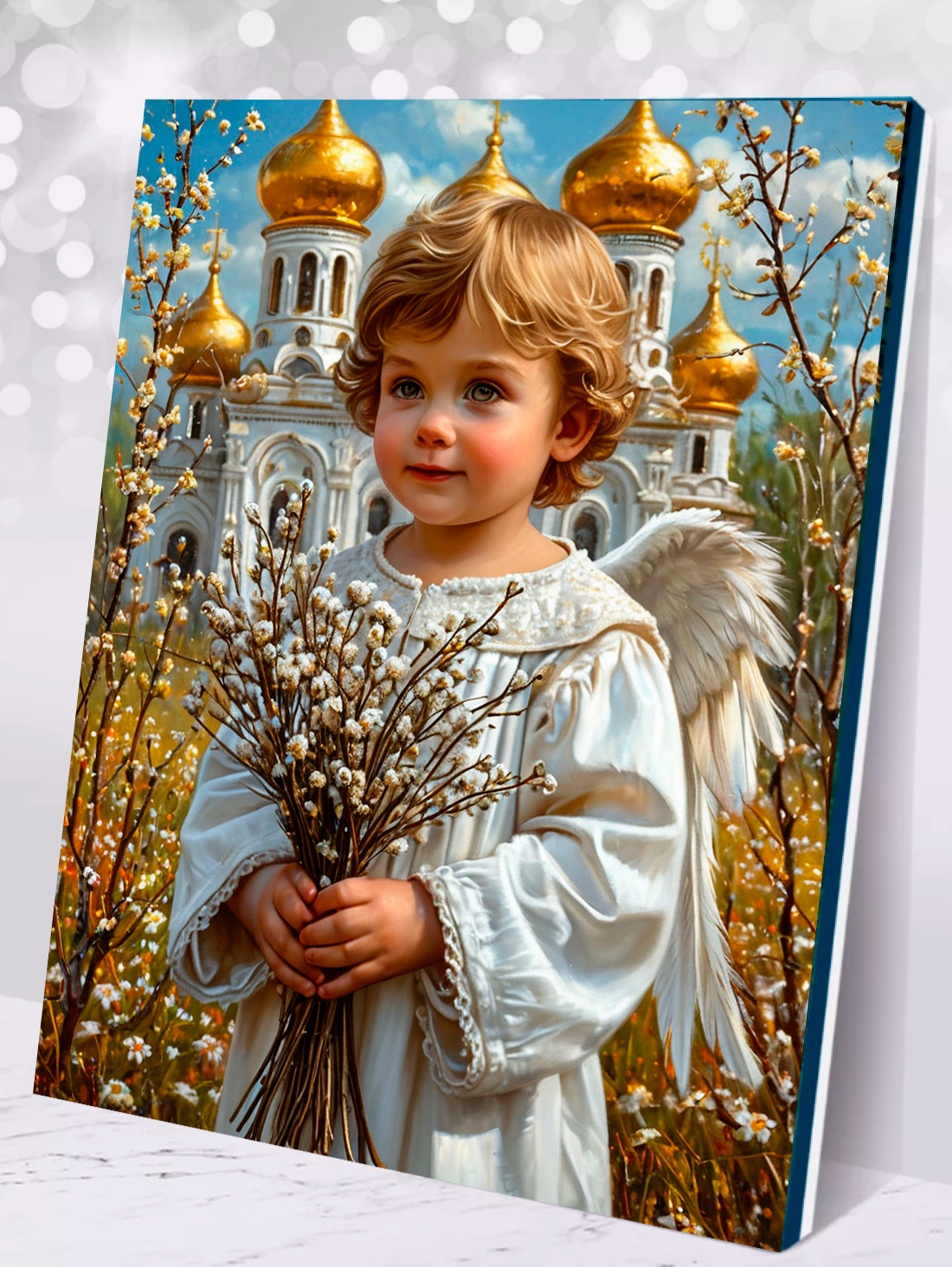 Картина по номерам "Ангел", хлопковый холст на подрамнике 40х50 см, акрил, 000 Art Hobby Home