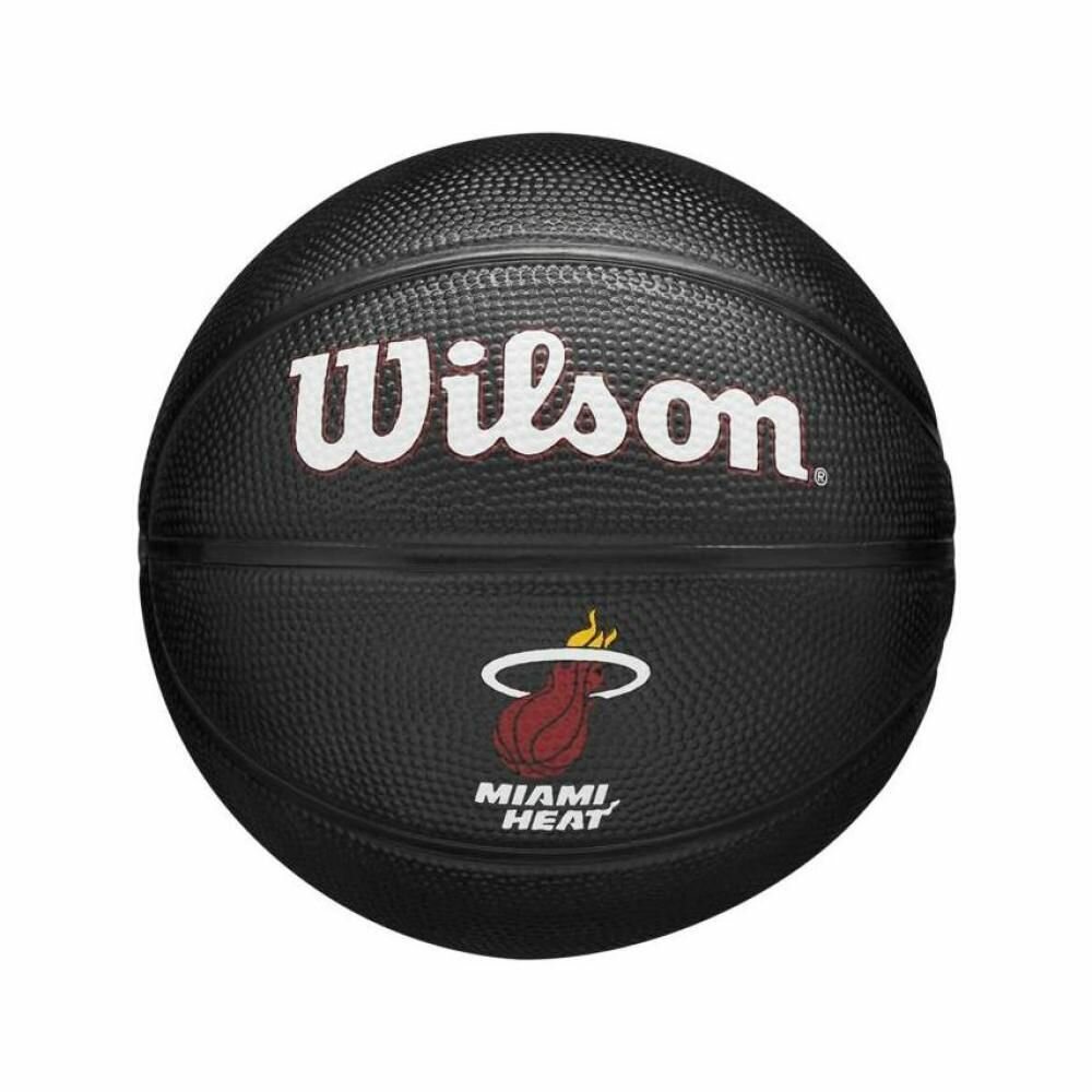 Wilson Team Tribute Miami Heat Mini Basketball Размер 3, Decathlon, Цвет: Черное, Размер: 3